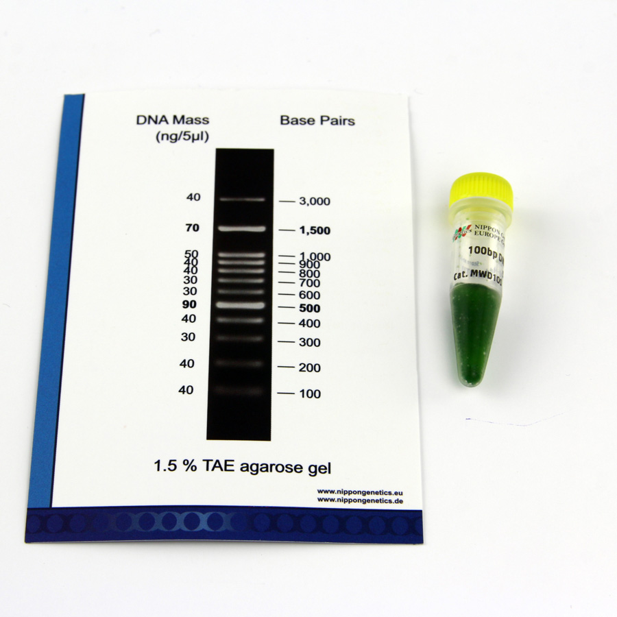 FastGene 100 bp DNA Marker | NIPPON Genetics EUROPE