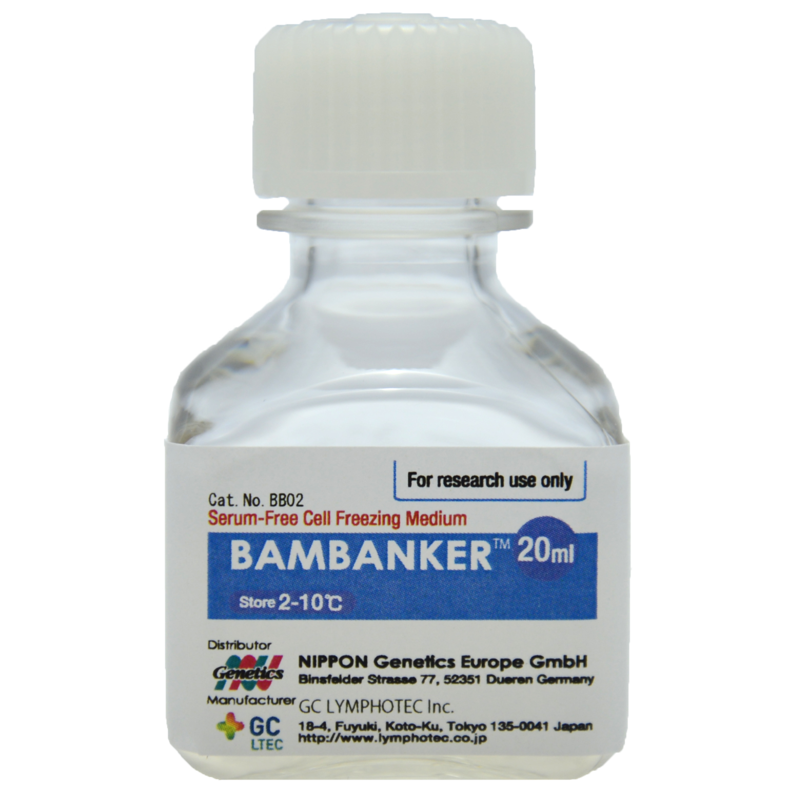 Bambanker DMSO Free | NIPPON Genetics EUROPE