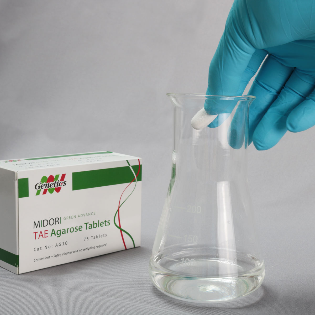 MIDORI Green Advance TAE Agarose Tablets - NIPPON Genetics EUROPE