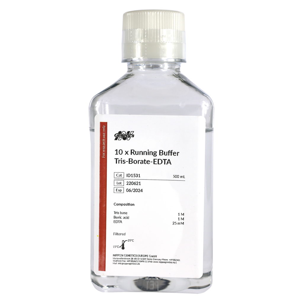 10x Running Buffer Tris-Borate-EDTA (TBE) | NIPPON Genetics EUROPE